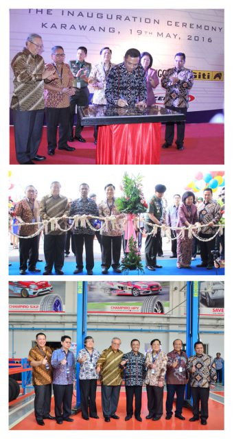 Inauguration of PT Gajah Tunggal Tbk’s Proving Ground | PT Gajah ...